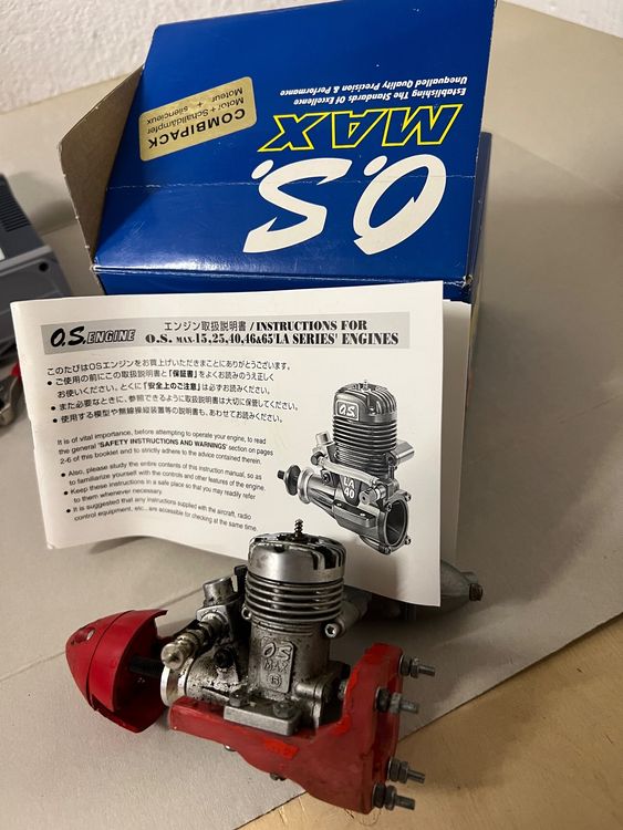 RC Modellmotor OS MAX 15 (2.5cm3) | Acheter sur Ricardo