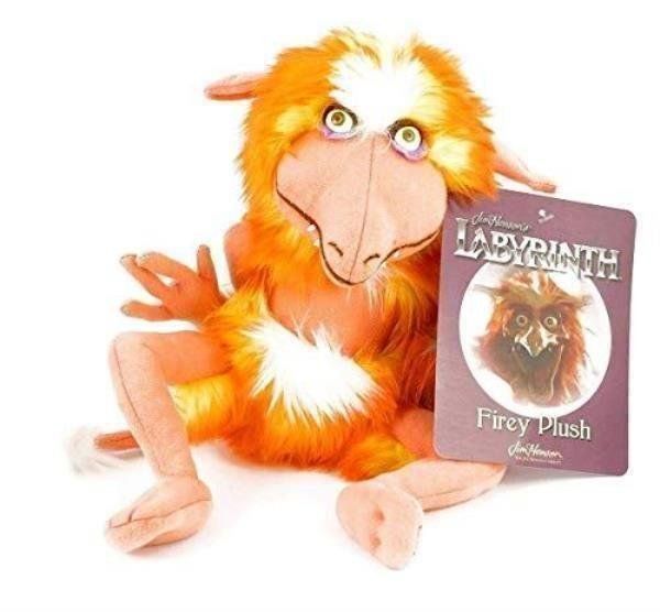 LABYRINTH Firey Plüsch Puppe! David Bowie Jim Henson 1986 (Neu und ...