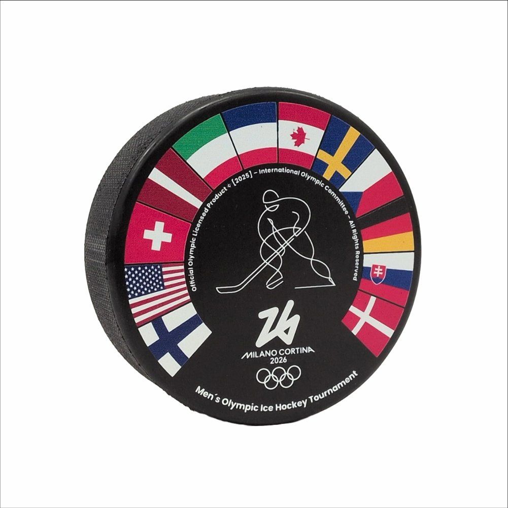 off. Nationen-Puck Milano Cortina 2026 *new* (Neu (gemäss Beschreibung ...
