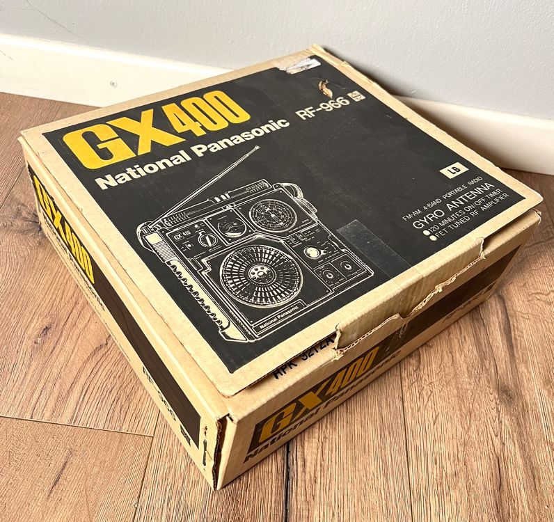 National Panasonic GX400 in OVP seltener Vintage Radio Rar | Kaufen auf ...