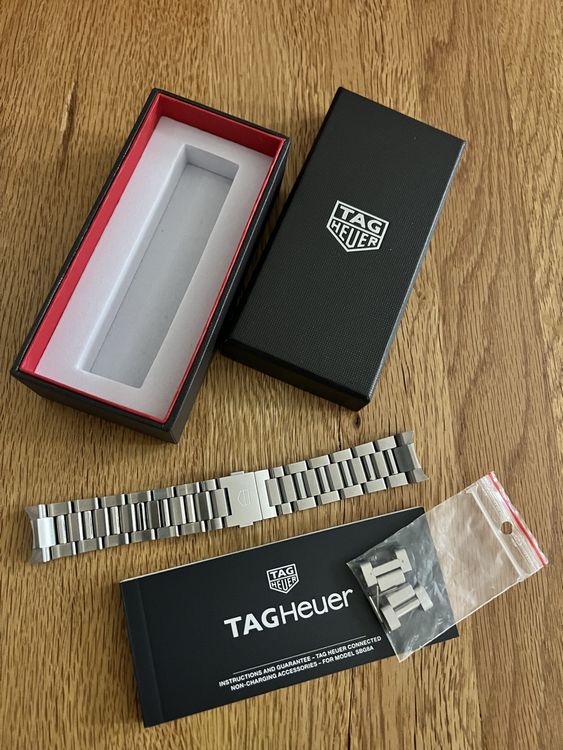 BRACELET EN ACIER INOXYDABLE E3 TAG HEUER CONNECTED | Kaufen auf Ricardo