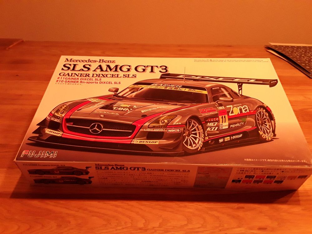 Bausatz FUJIMI Mercedes SLS AMG GT3 1:24 | Kaufen auf Ricardo