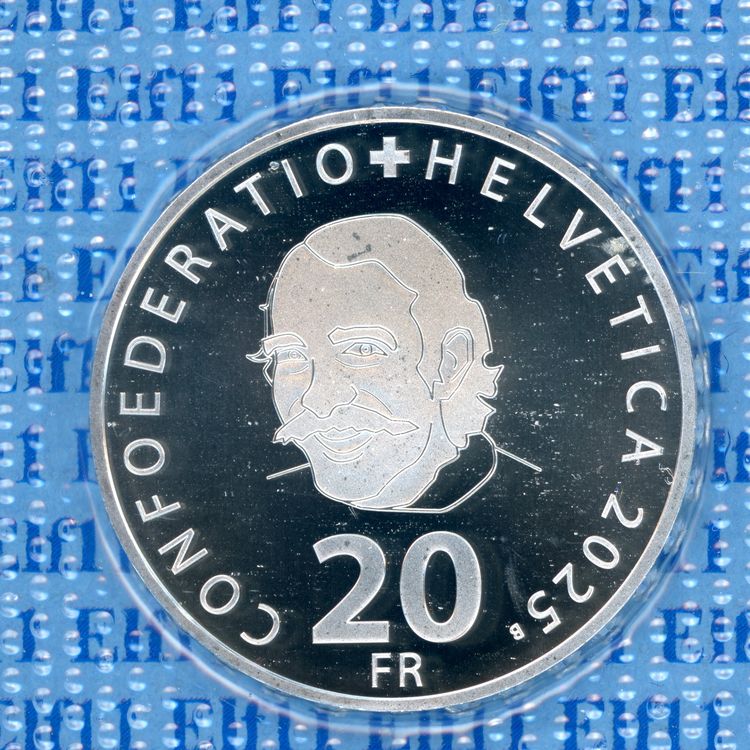 CHF__20.00 2025 Jean Tinguely stgl 20 Franken (Neu und originalverpackt) in Widnau für CHF 38 ...