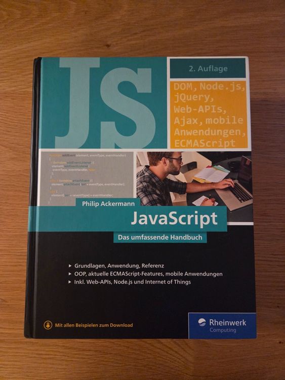 JavaScript - Das umfassende Handbuch (Gebraucht) in Zeiningen für CHF 32 – mit Lieferung auf ...
