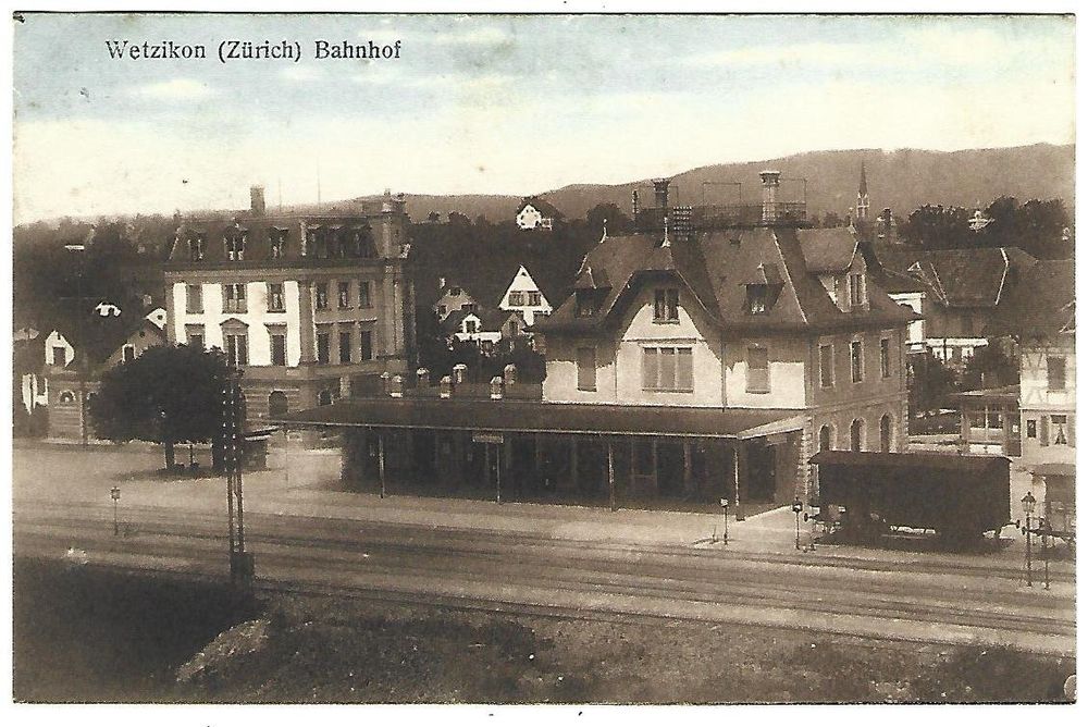 Wetzikon Bahnhof Hch. Sattler Karte (Gebraucht) in Wetzikon ZH für CHF 12 – mit Lieferung auf ...
