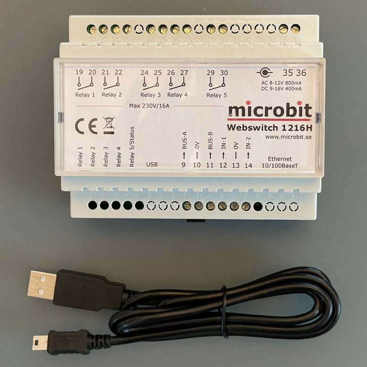 Microbit Webswitch 1216H (Gebraucht) in Hünenberg für CHF 105 – mit ...