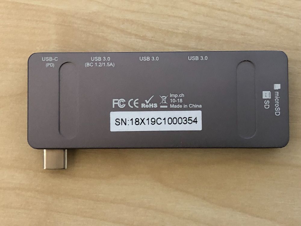 Dockingstation USB-C Basic Hub, LMP (Gebraucht) in Jona für CHF 11 ...
