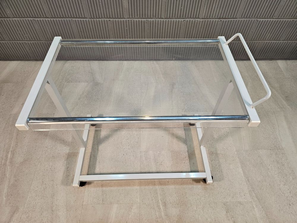 Service Wagen Plexiglas Industriedesign Rollwagen Trolley (Gebraucht ...