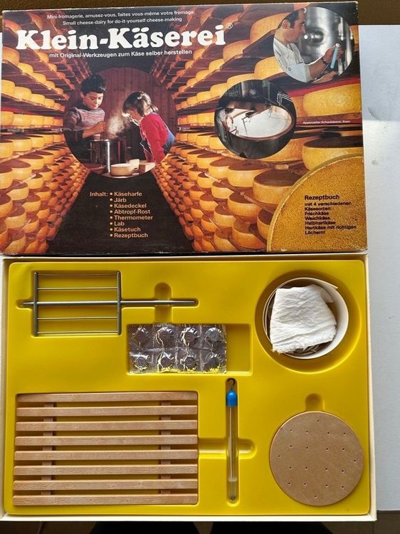 Klein-Käserei von Walter Wolf Windisch, Experimentierset (Neu und ...