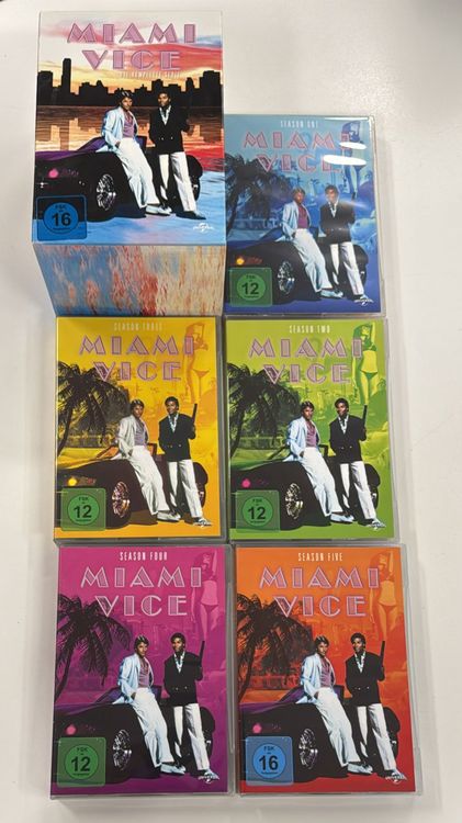 MIAMI VICE - DIE KOMPLETTE SERIE DVD (Gebraucht) in Zürich für CHF 69 ...