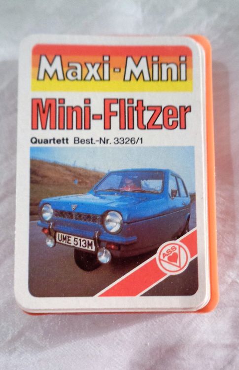 Auto Quartett - Mini Flitzer / Maxi-Mini mit 24 Karten | Kaufen auf Ricardo
