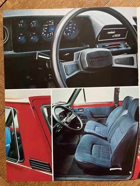 INNOCENTI MINI DE TOMASO Prospekt 1978 Brochure BL Leyland (Gebraucht ...