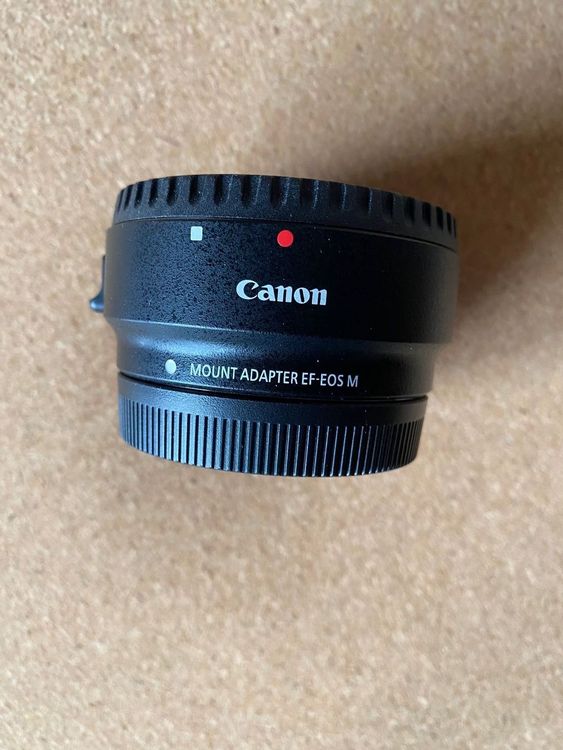 Canon Mount Adapter M50 EF-EOS M (Gebraucht) in Kaltbrunn für CHF 55 ...