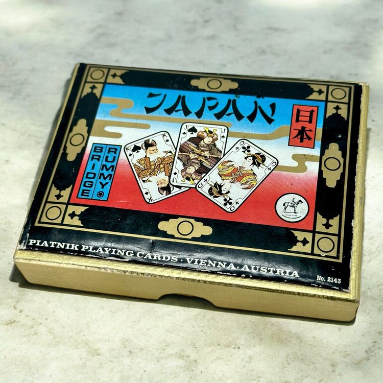 Jeu de cartes vintage "Japan" Piatnik No. 2143 Wien Autriche (Gebraucht ...