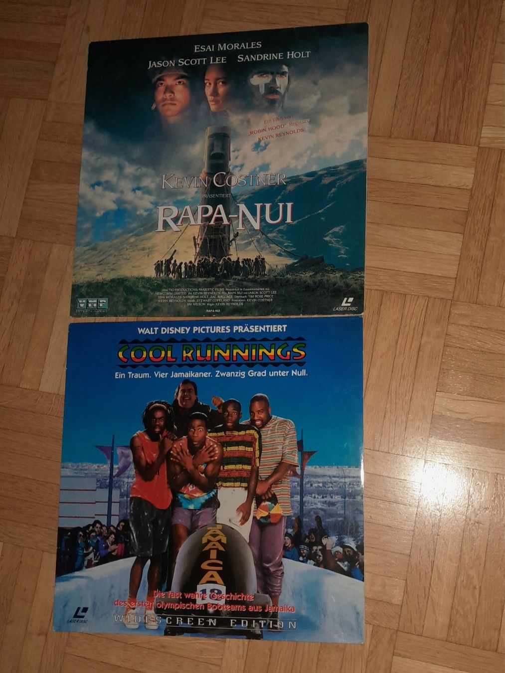 Laser Discs Raritäten: Rapa Nui & Cool Runnings, Top! (Gebraucht) in ...