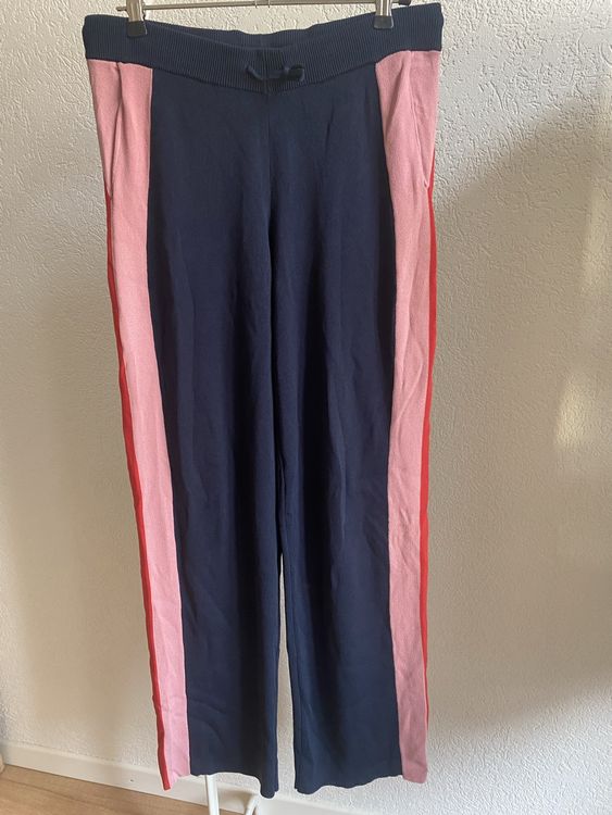 Pantalon d’été bleu marine/rouge/rose, Second Female,38/M (Gebraucht ...