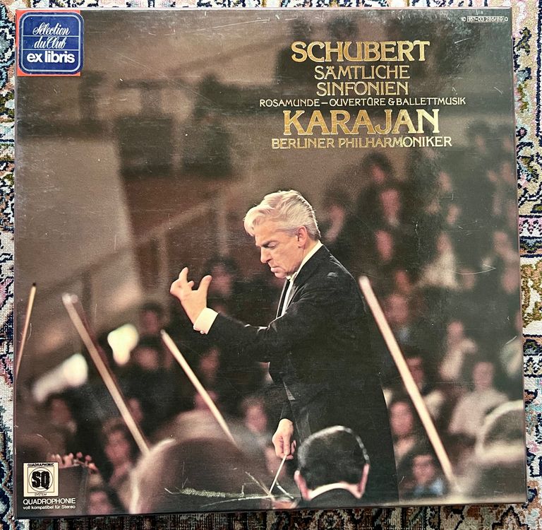 Schubert Sämtliche Sinfonien 5 LP • Karajan Berliner Philh. (Gebraucht) in Unterseen für CHF 12. ...