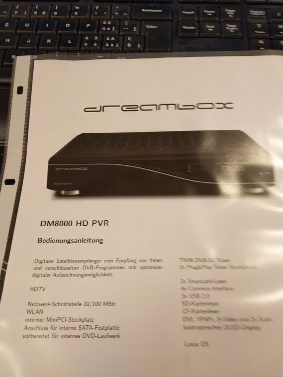Dreambox DM8000 PVR | Kaufen auf Ricardo