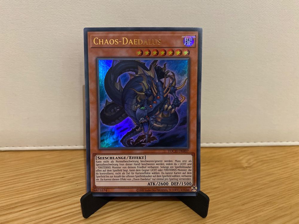 Yu-Gi-Oh TOCH-DE007 Chaos-Daedalus (Neu (gemäss Beschreibung)) in Rudolfingen für CHF 2.9 – mit ...