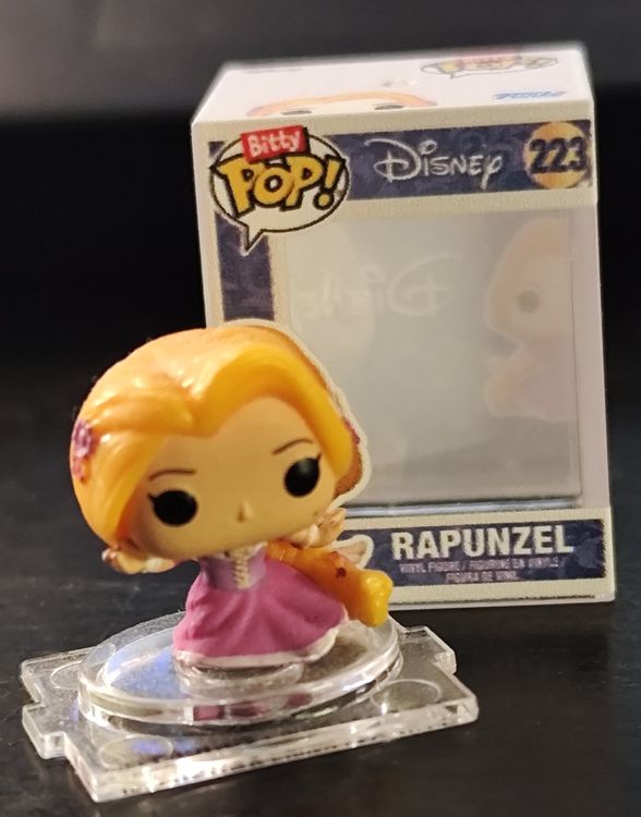 Bitty Pop "DISNEY" (Funko) RAPUNZEL ca. 3 cm (Neu (gemäss Beschreibung ...