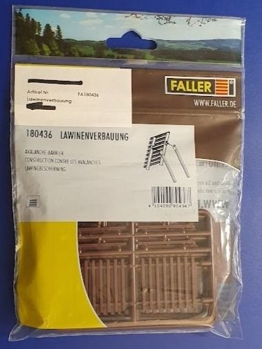 Faller 180436 Lawinenverbauung Set a 10 Stk. neu, OVP (Gebraucht) in ...