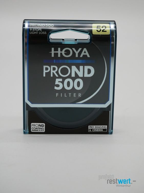 HOYA Pro ND500 (ND 2.7) Filter 52mm (Neu und originalverpackt) in Winterthur für CHF 19 – mit ...