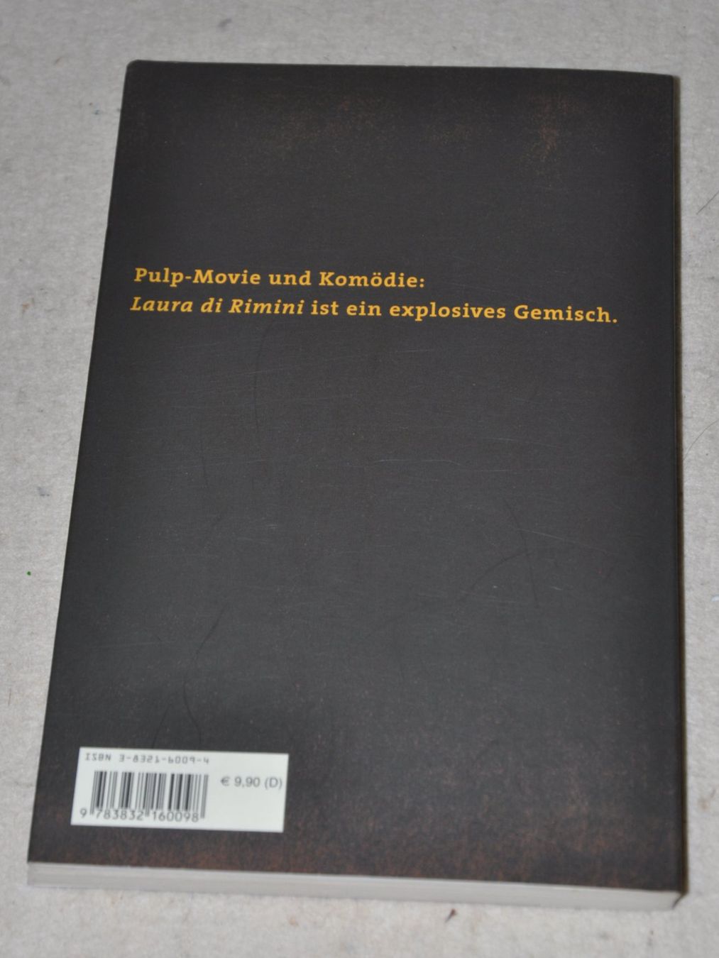 Carlo Lucarelli - Laura di Rimini - Roman (Gebraucht) in Boll für CHF 1 ...