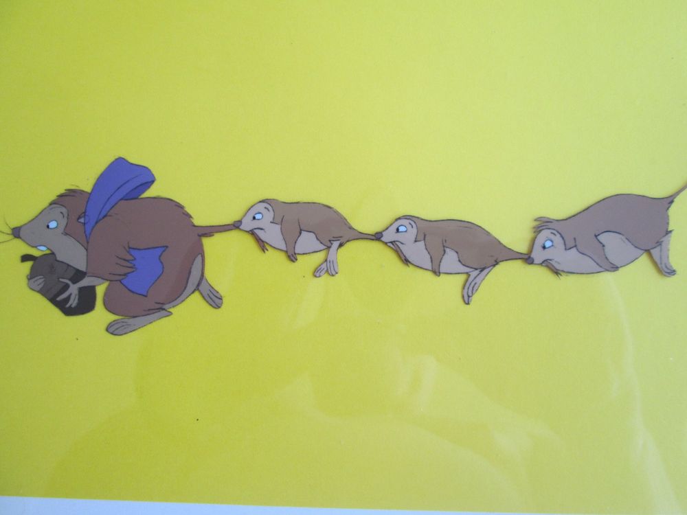 Orig.Filmzeichnung Mrs. Brisby das Geheimnis von Nimk, 30x20 (Neu und ...