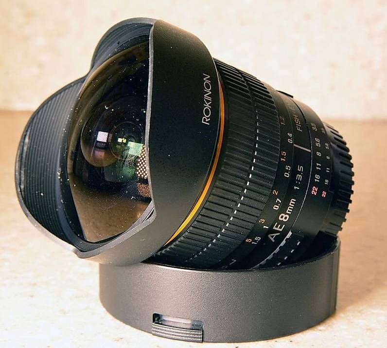 Fish-eye CS AE 8 mm 1:3.5 (Gebraucht) in Bôle für CHF 60 – nur Abholung ...