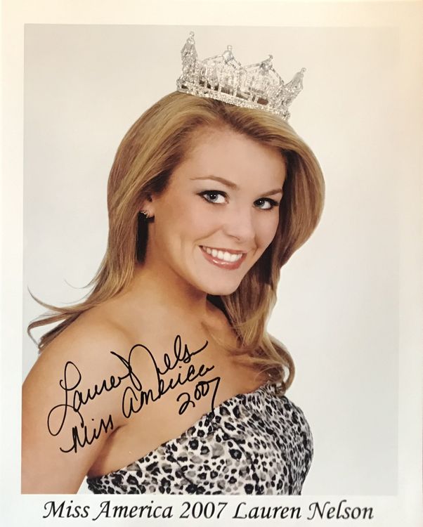 Lauren Nelson Miss America Autogramm signiert Foto 20x25cm | Kaufen auf Ricardo