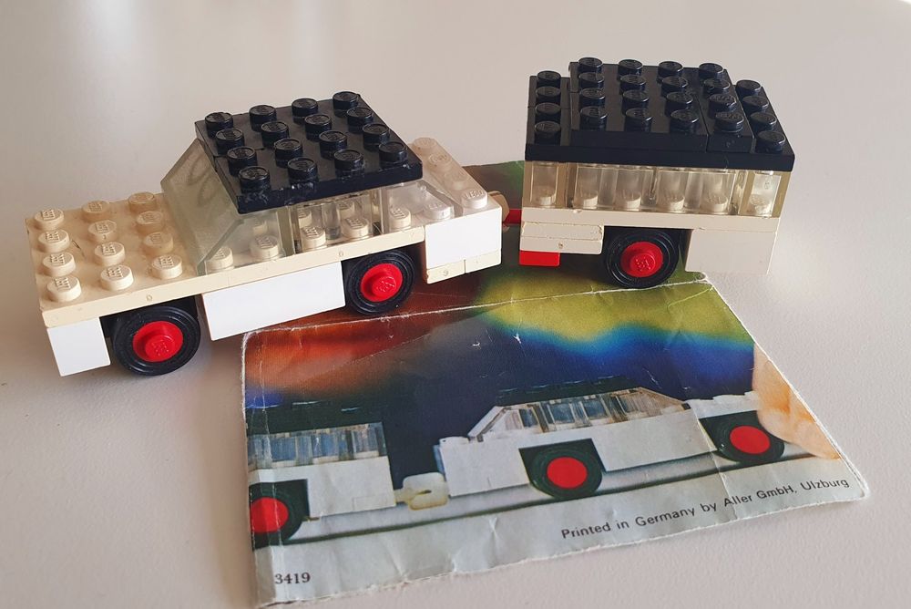 Lego Vintage aus den 70er Jahren / 623 Fahrzeug + Wohnwagen | Kaufen ...