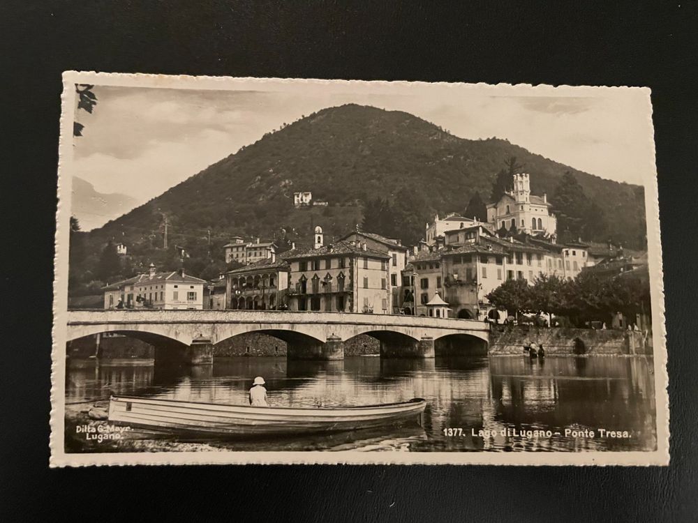 AK TI Ponte Tresa, Lago di Lugano (Gebraucht) in Thal für CHF 1 – mit Lieferung auf Ricardo kaufen