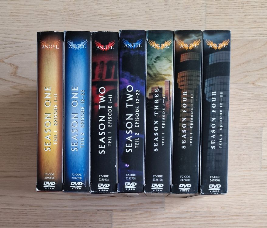 ANGEL Jäger der Finsternis - 7 Staffel Boxen - TOP Zustände! (Gebraucht ...