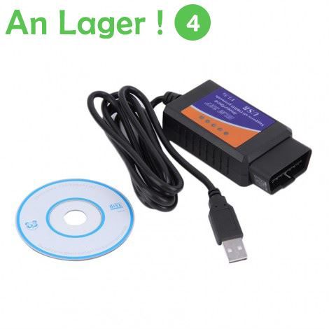 OBD2 USB ELM327 Diagnosegerät Adapter (Neu und originalverpackt) in ...