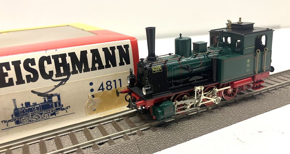 Fleischmann 4811= schöne Dampflok KPEV T3 6205 | Kaufen auf Ricardo