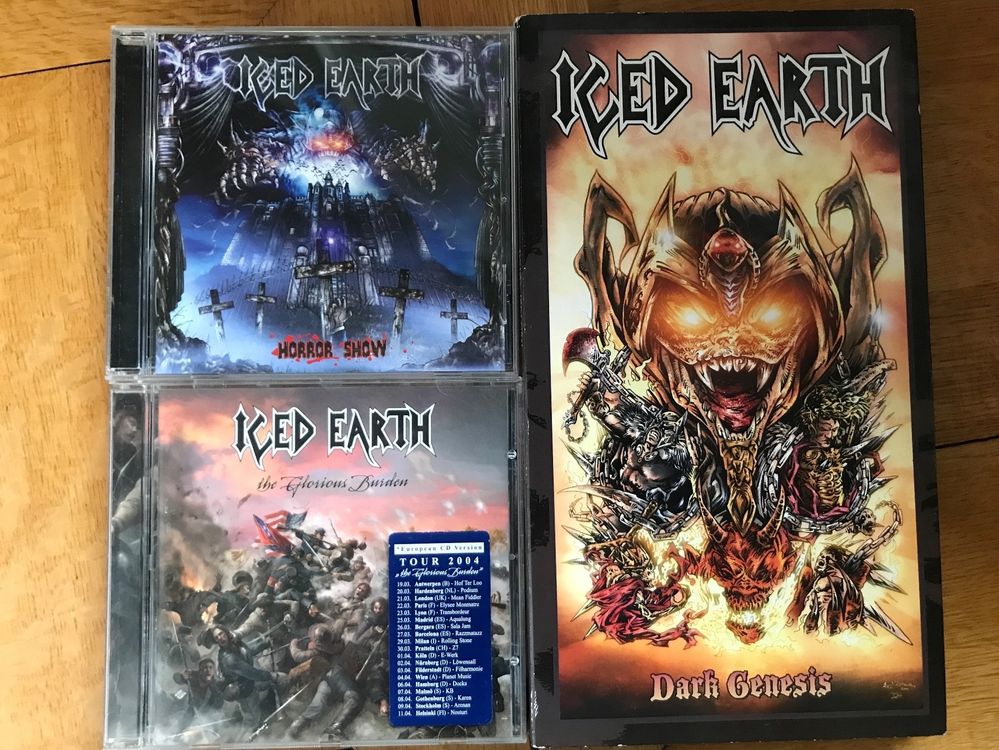 7 CD Iced Earth (Gebraucht) in Basel für CHF 9 – mit Lieferung auf ...
