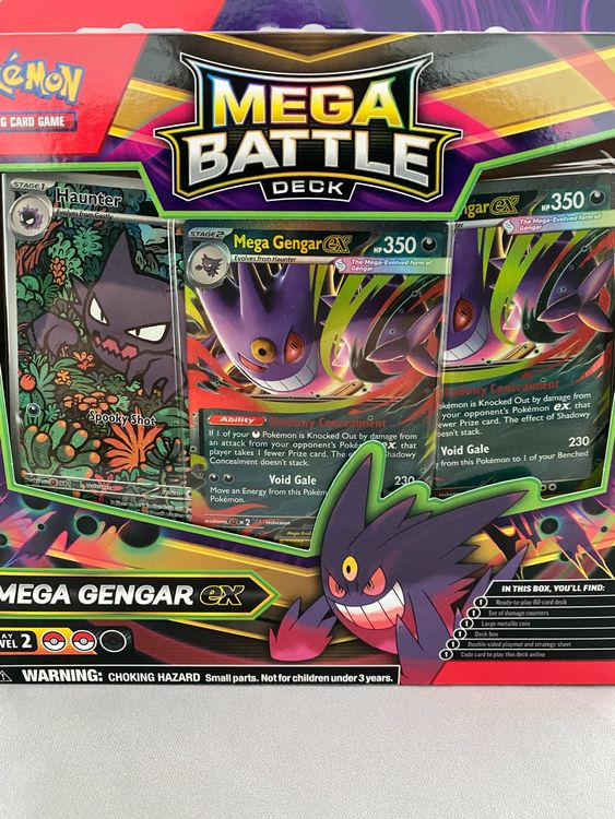 Pokémon / Mega Battle Deck Mega Gengar ex / Haunter Promo EN (Neu und ...