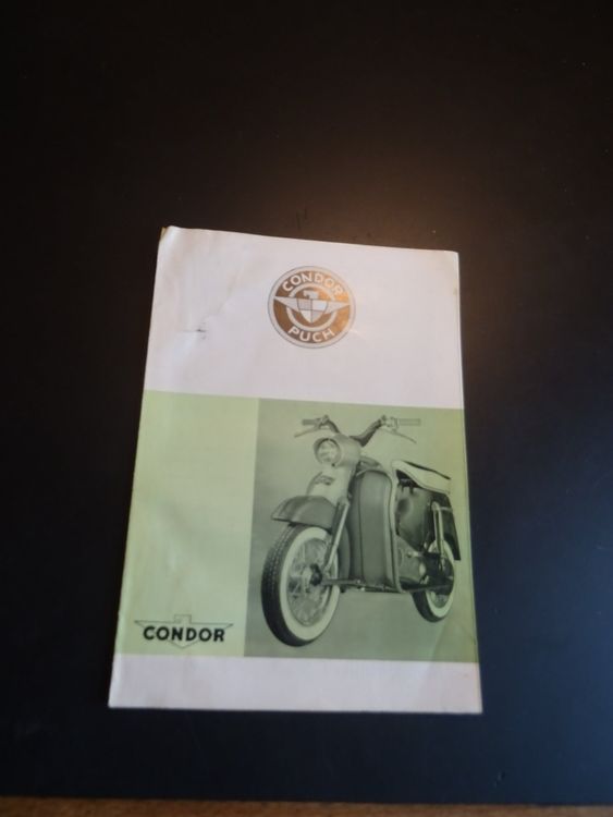 Broschüre Condor Puch Mped Roller (Gebraucht) in Schänis für CHF 75 – mit Lieferung auf Ricardo ...