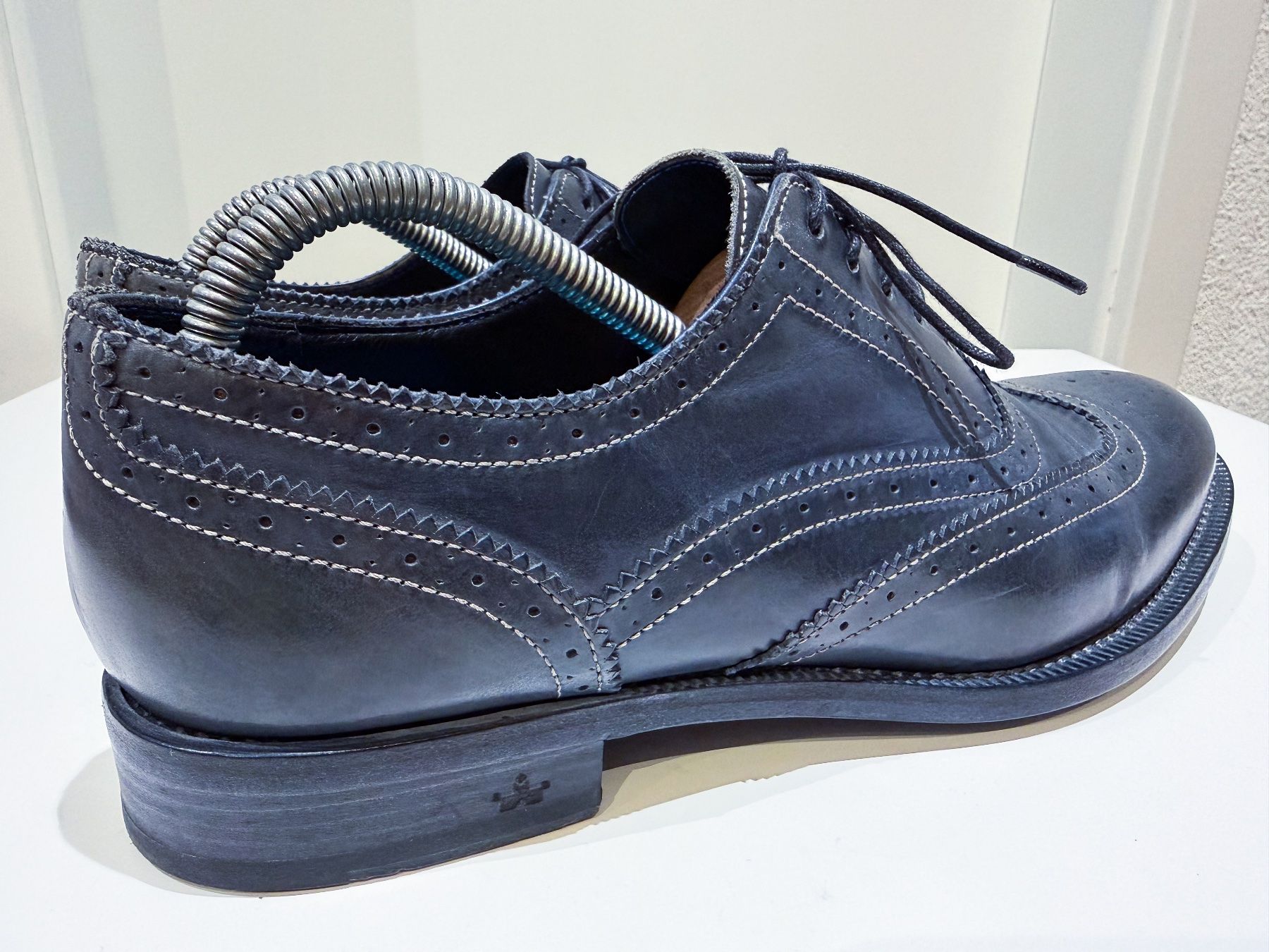 Rischi Brogue Derby Schuhe – Made in Italy – Grösse 41 (Gebraucht) in ...