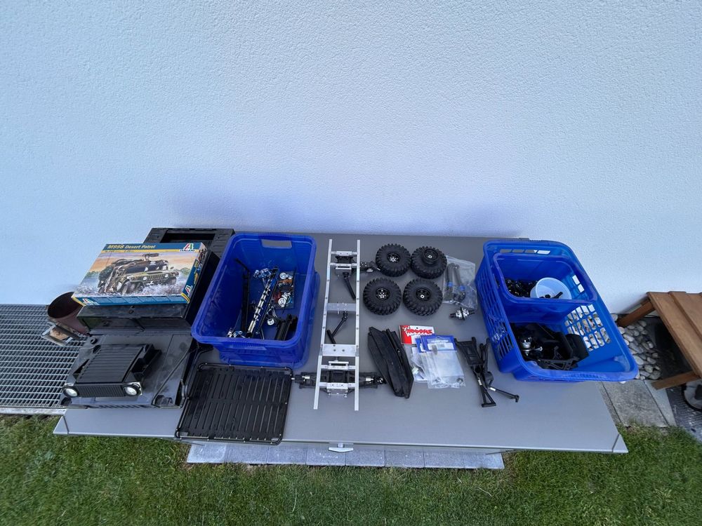 RC Hummer H1 zum Fertigbauen mit sehr vielen Teilen (Gebraucht) in ...