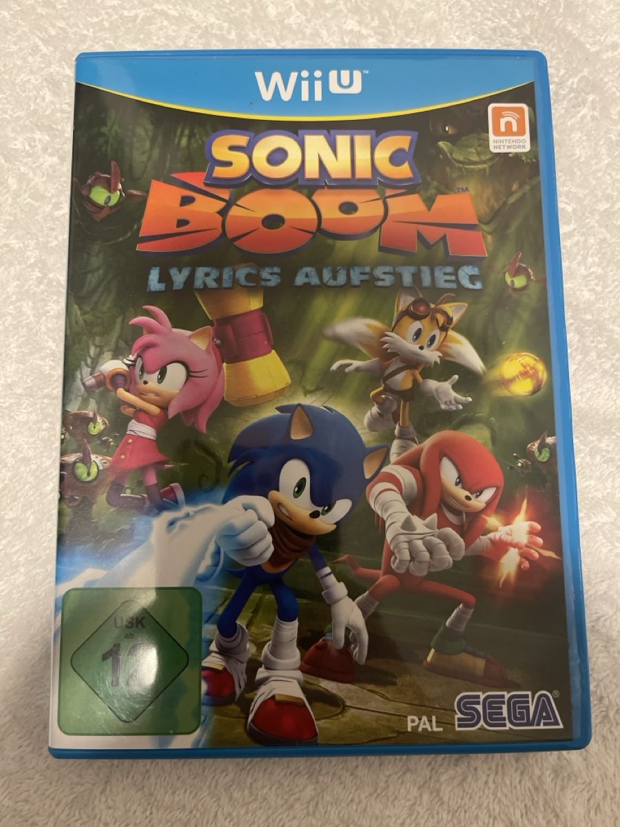 Sonic Boom: Lyrics Aufstieg - Wii U - Top Zustand! (Gebraucht) in Erlen ...