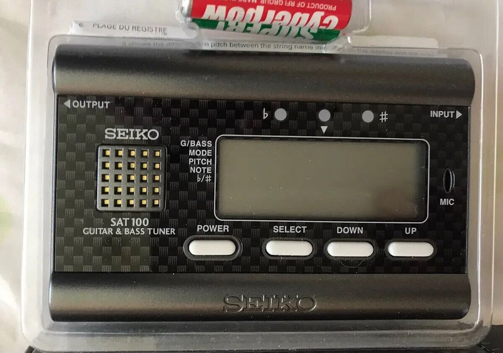 Seiko SAT 100 Gitarren-/Bass-Tuner | Kaufen auf Ricardo