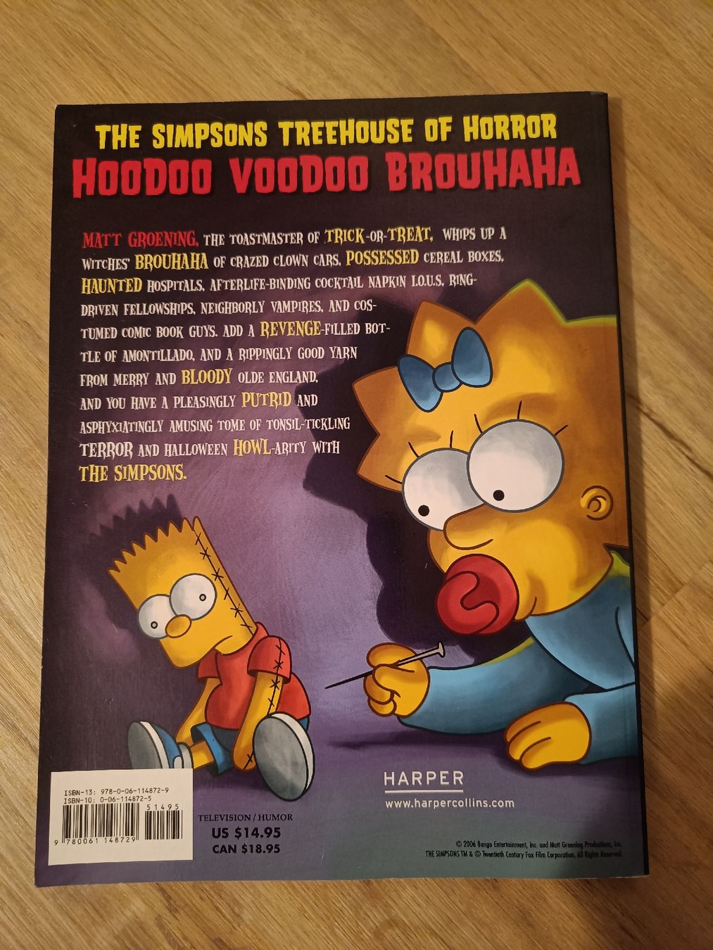 The Simpsons Treehouse of Horro Hoodoo Voodoo Brouhaha (Gebraucht) in ...