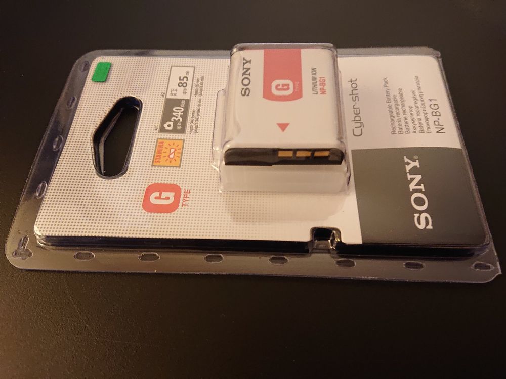 NEU - Sony NP-BG1 Akku Rechargeable Battery Pack Cyber-shot | Kaufen ...