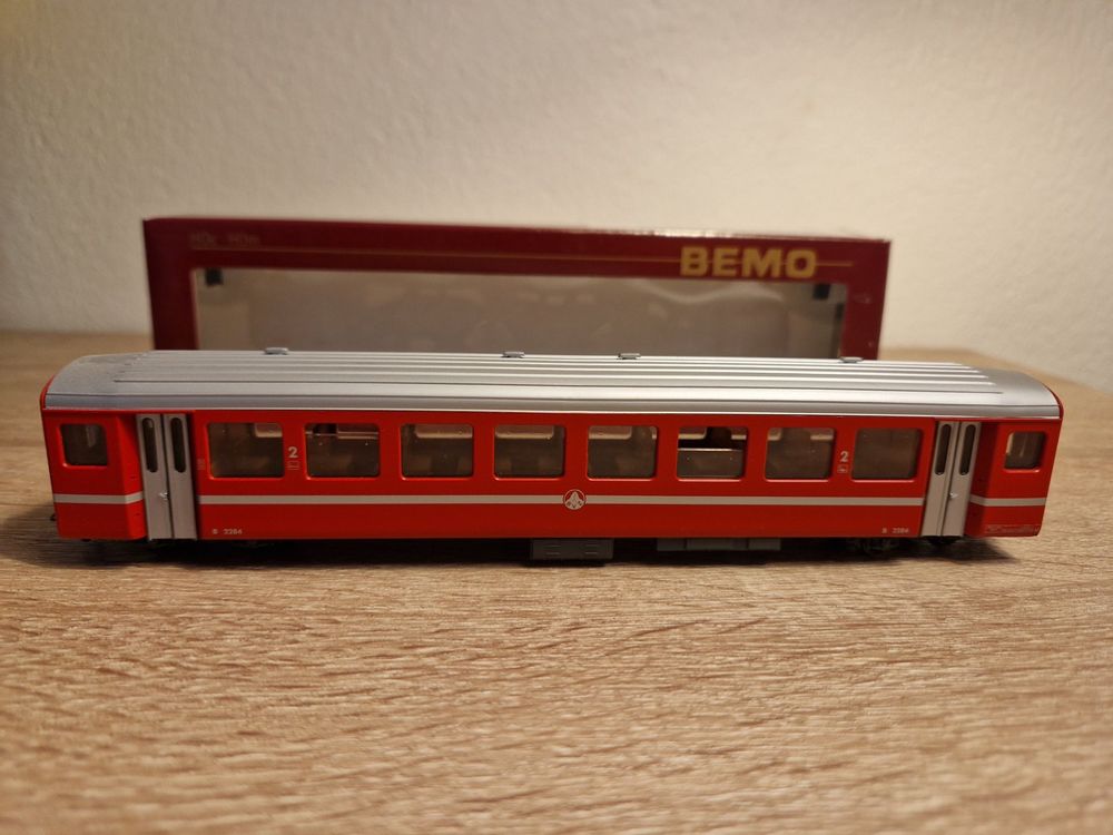 Bemo 3271 504 Personenwagen 2.Kl BVZ H0m OVP NEU (Neu und originalverpackt) in St-Aubin-Sauges ...