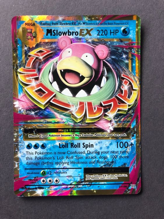 XY Evolutions EN Mega Slowbro Ultra 27/108 2016 Pokemon | Kaufen auf ...