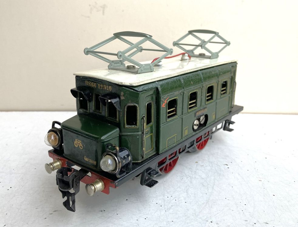 Märklin Spur 0, E-Lok RS66/12910,weisses Dach, nur 1933 prod | Kaufen auf Ricardo