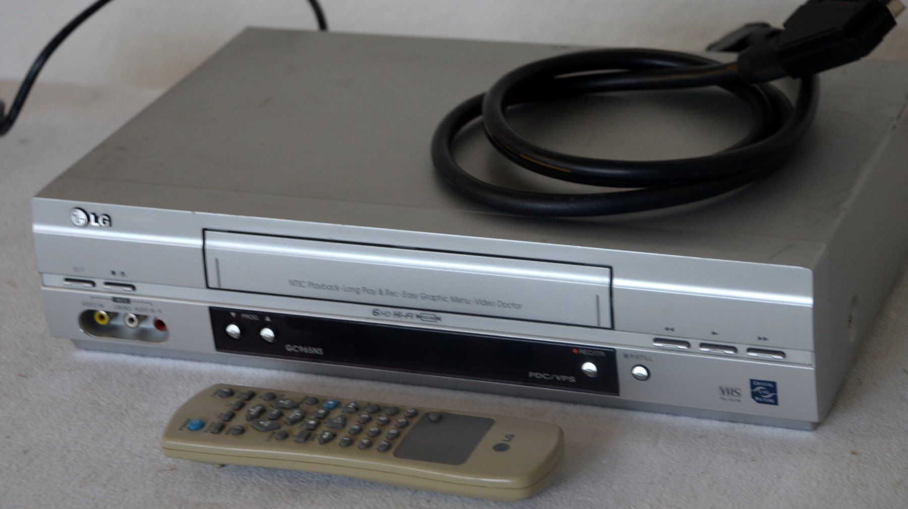 Videorecorder VHS LG GC965NS magnétoscope (Gebraucht) in Collonges für ...
