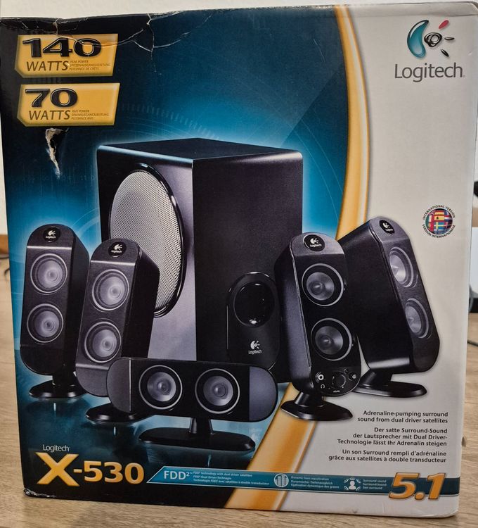 Logitech X-530 5.1 PC-Lautsprechersystem | Kaufen auf Ricardo