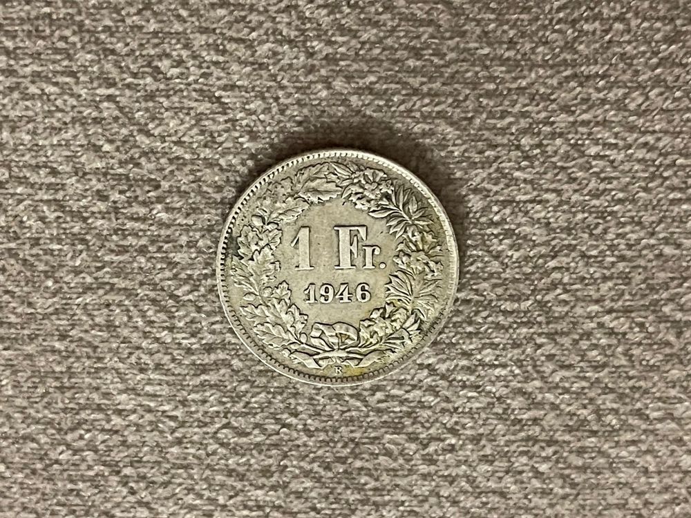 1 Franken 1946 Silber (Gebraucht) in Elsau für CHF 3 – mit Lieferung auf Ricardo kaufen